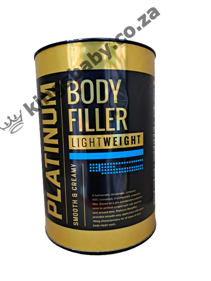 PLATINUM BODY FILLER LIGHTWEIGHT 5KG - 5KGPBF– Kings Baby Centre