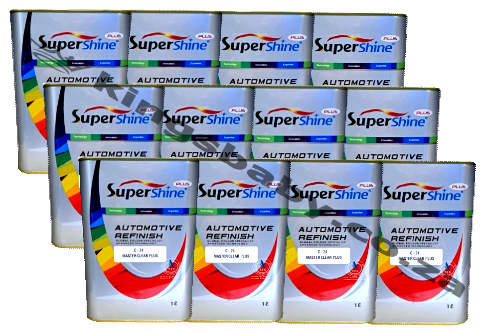 SUPERSHINE C-24 MASTER CLEAR PLUS 12 x 1L - 1LSSC12– Kings Baby Centre