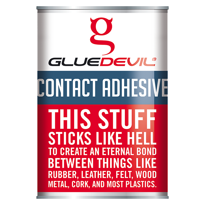 GLUE DEVIL CONTACT ADHESIVE 5L TIN– Kings Baby Centre